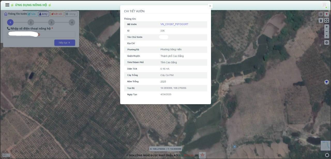 Truy xuất nguồn gốc EUDR | Ecotech 2A